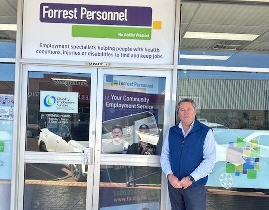 Imminent closure of Forrest Personnel disability service leaves fewer ...